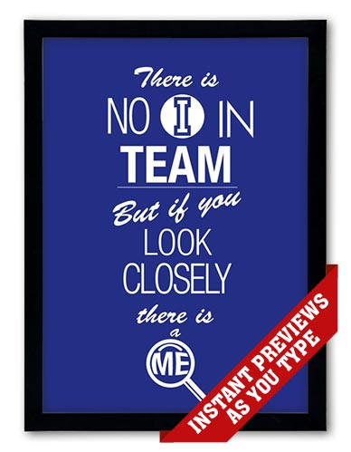 Personalised Wall Art Quote Prints | Chatterbox Walls